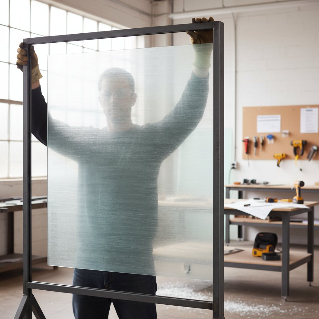 Premium Acrylic Sheet with Glass Look Finish - Durable, High-Performan