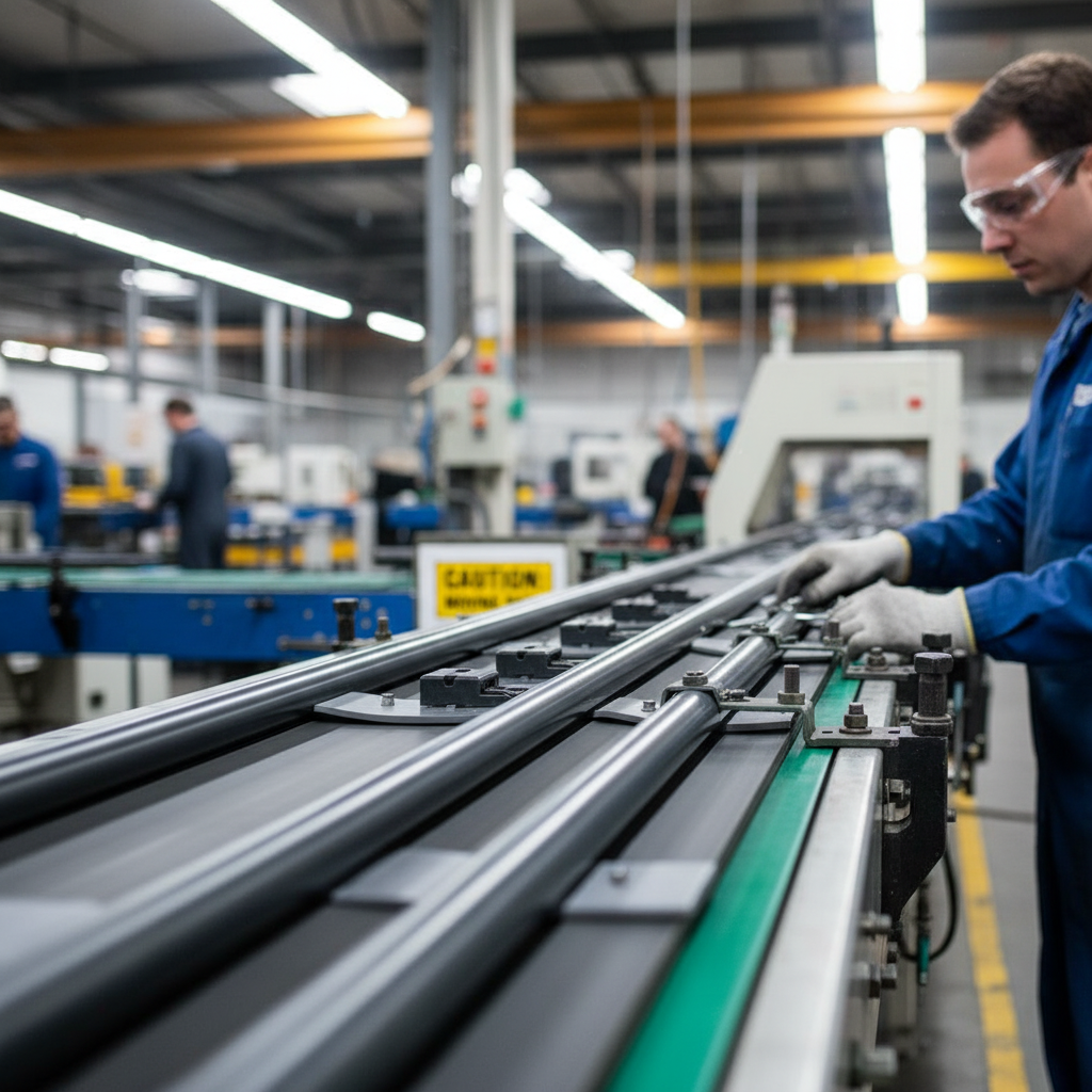 High-Performance Carbon Filled PTFE Rod - Black, Durable, and Versatil